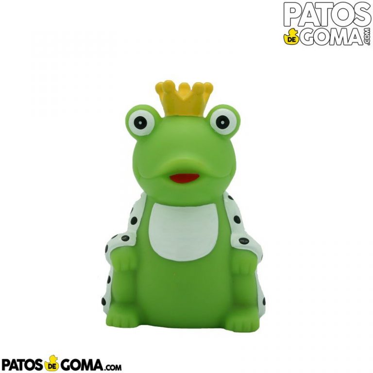 Pato de goma RANA ENCANTADA - PatosdeGoma.com
