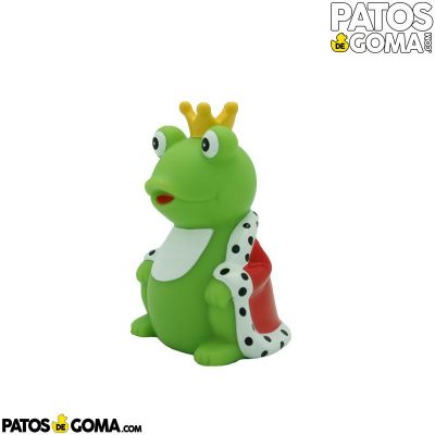 Pato de goma RANA ENCANTADA - PatosdeGoma.com