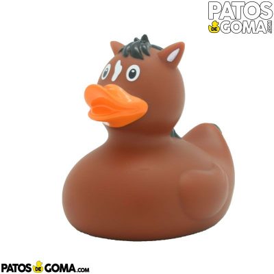 Pato de goma CABALLO - PatosdeGoma.com