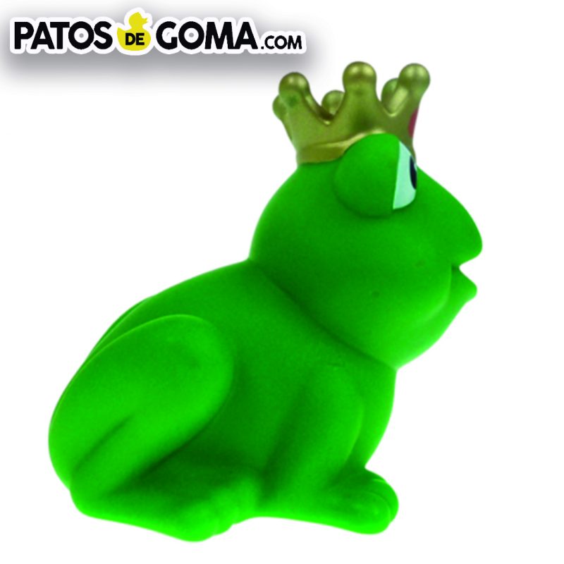 Pato de goma Rey Rana - PatosdeGoma.com