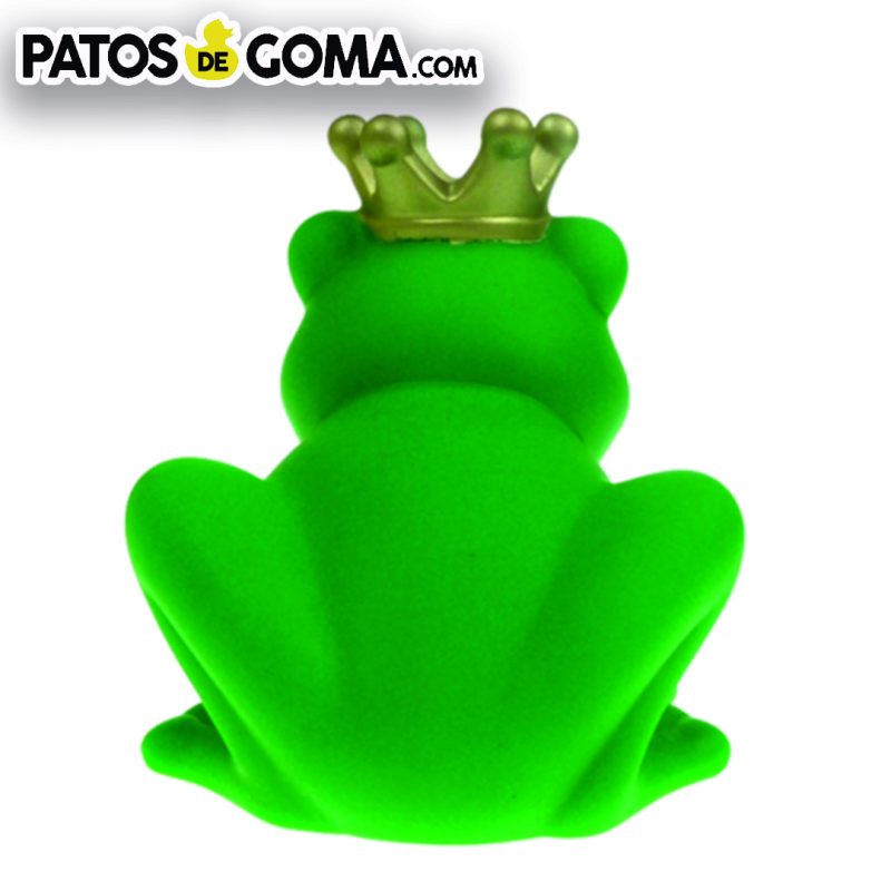 Pato de goma Rey Rana - PatosdeGoma.com